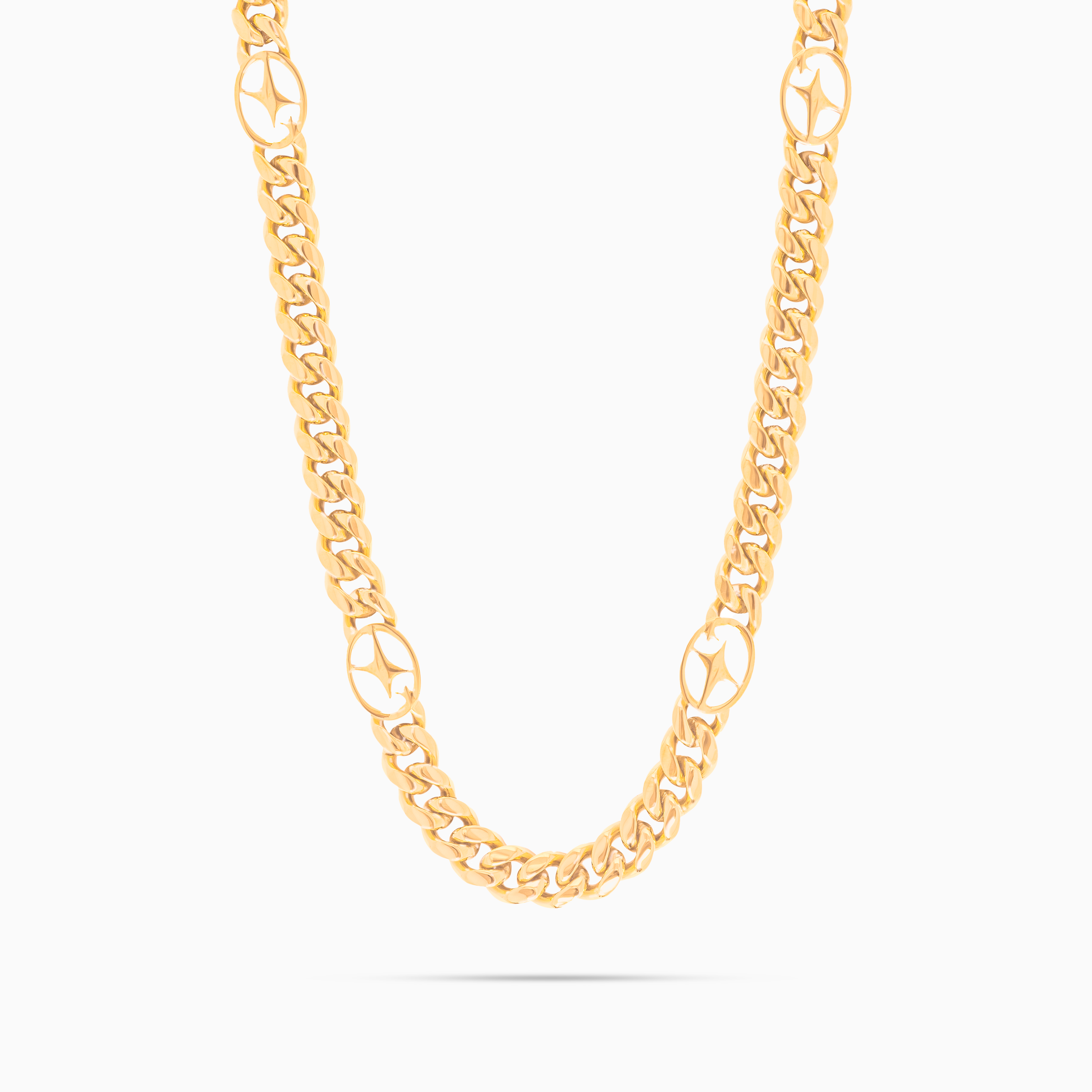 Cuban link chain 8 mm Signature Gold – Make it shine